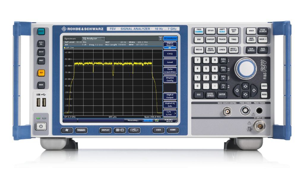 R&S FSV7 Vector Signal Analyzer | 元智大學-通訊研究中心貴重儀器設備